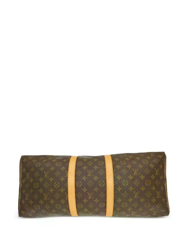 LOUIS VUITTON Monogram Keepall 55 Travel Bag