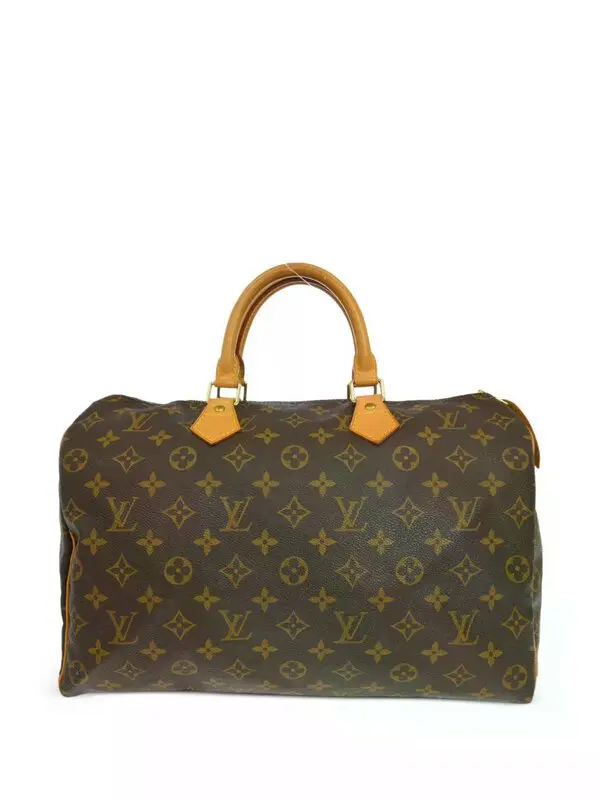 LOUIS VUITTON Speedy 35 Monogram Handbag - Brown