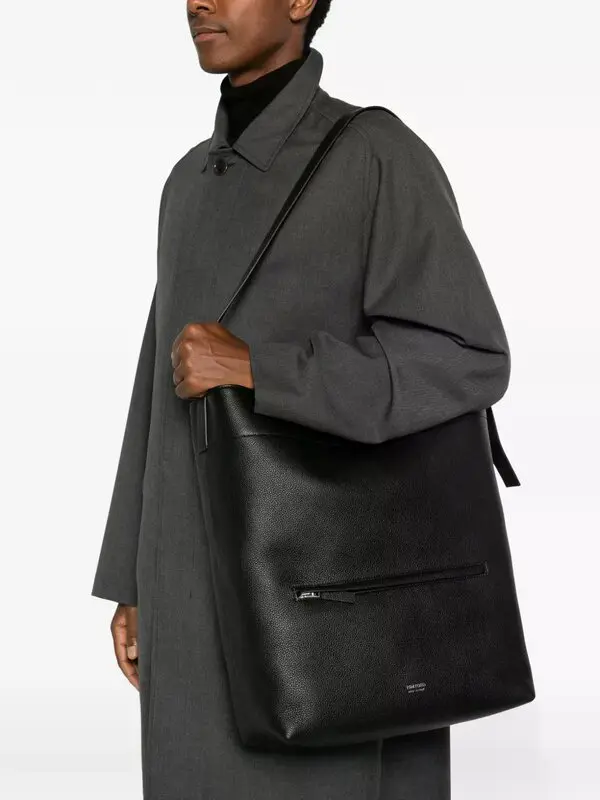 TOM FORD Leather Shoulder Bag