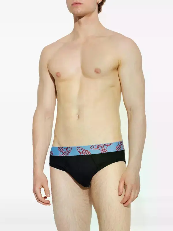 VIVIENNE WESTWOOD Orb-print Briefs