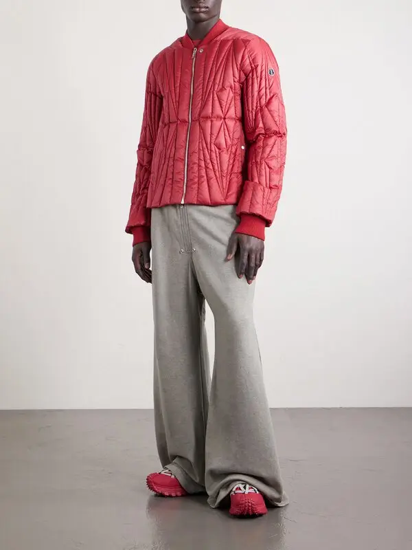 Rick Owens X Moncler Quilted Down Jacket