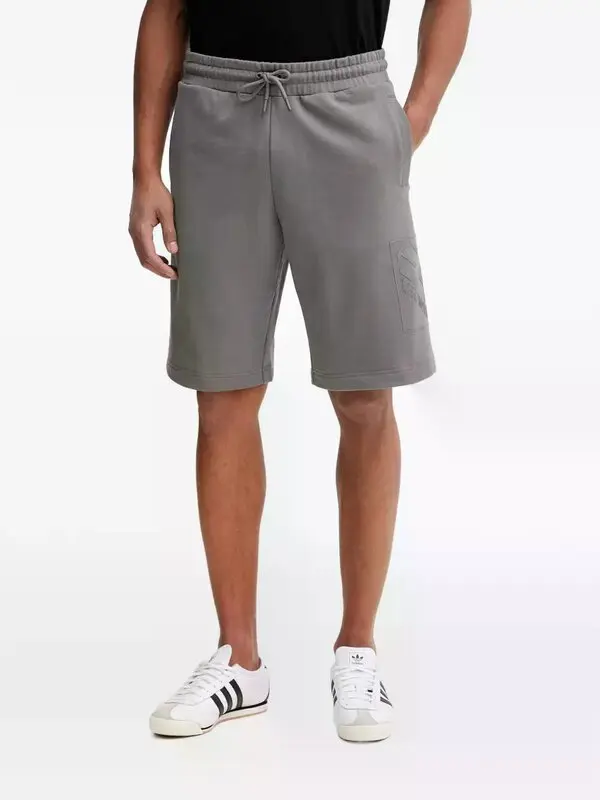 EA7 Logo Detail Drawstring Shorts