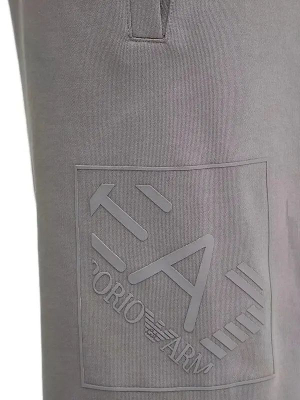 EA7 Logo Detail Drawstring Shorts