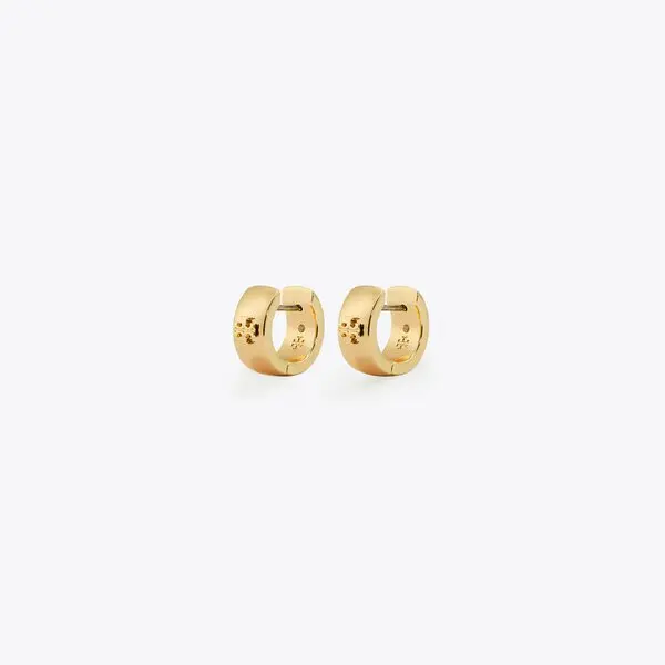 Tory Burch Icon Huggie Earrings
