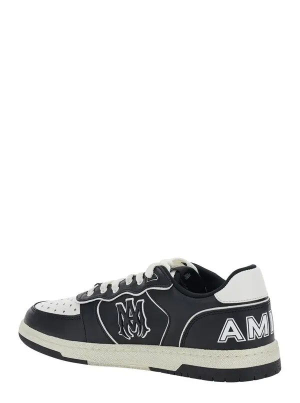 Amiri Newport' Leather Sneakers - Black