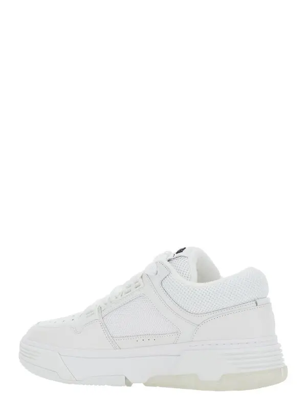 Amiri Chunky Sneakers With Leather Logo Detail - White
