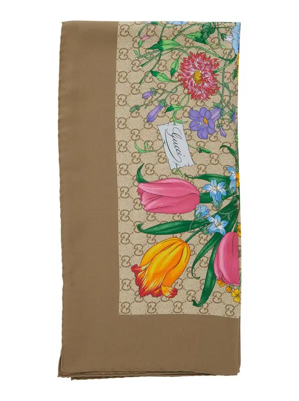 Gucci Ca Flora Twill - Cream