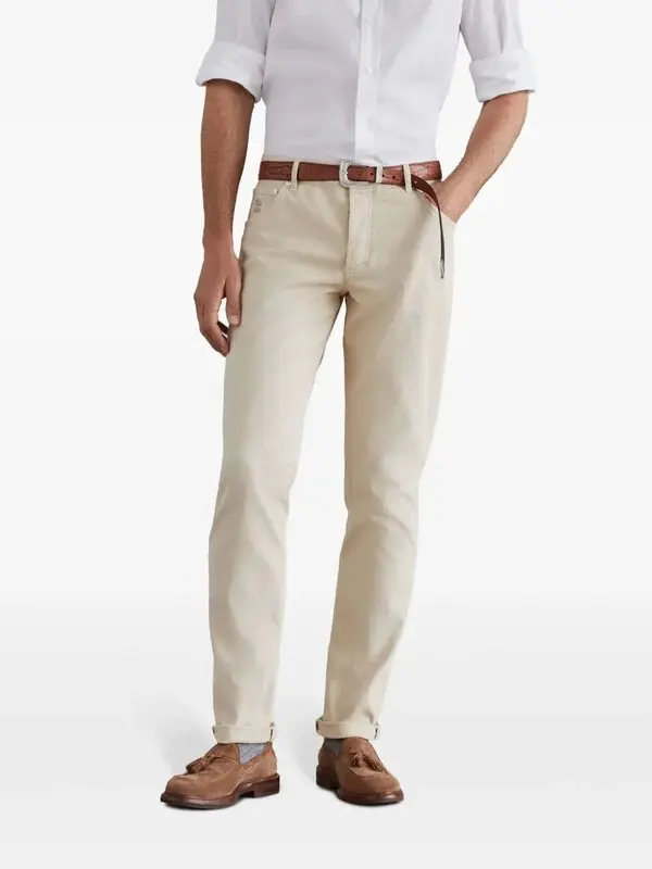 Brunello Cucinelli Dyed Denim Pants