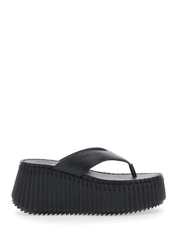 Chloé 10x Nama Platform Flip-flops - Multicolor