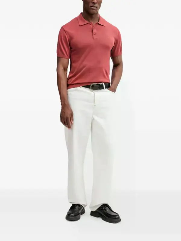 BLAUER. Custer Buttoned Polo Shirt