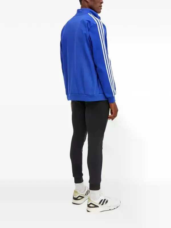 Adidas Striped Zip Sweater