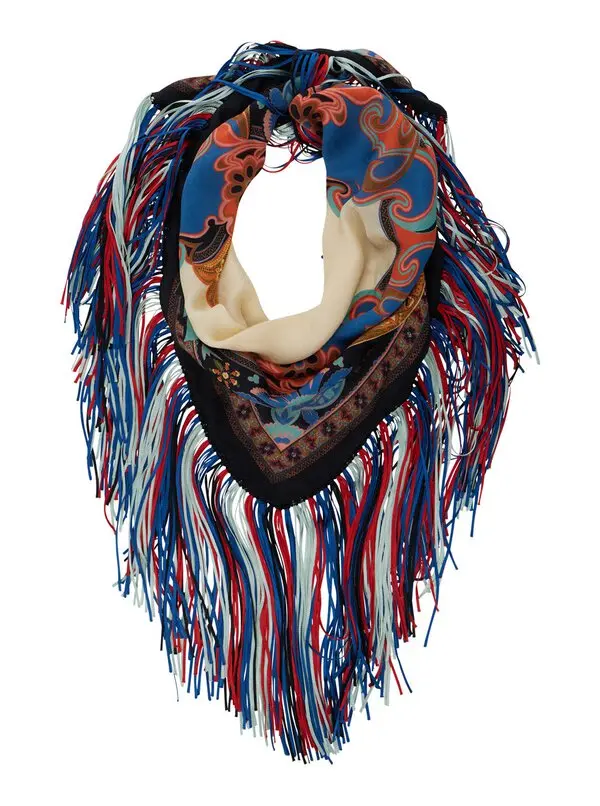 Etro Fringed Foulard