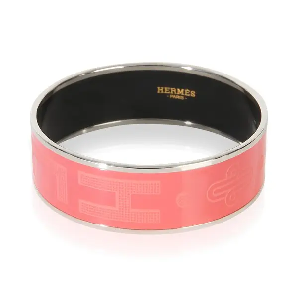 Hermès Wide Sellier Bracelet - Palladium_plated