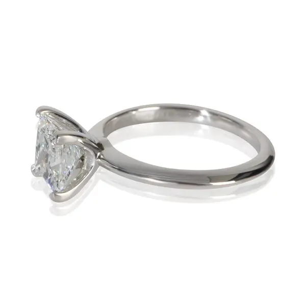 Tiffany & Co. 1.56 Carat Princess Diamond Engagement Ring