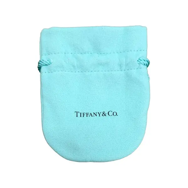 Tiffany & Co. Diamond Open Circle Earrings