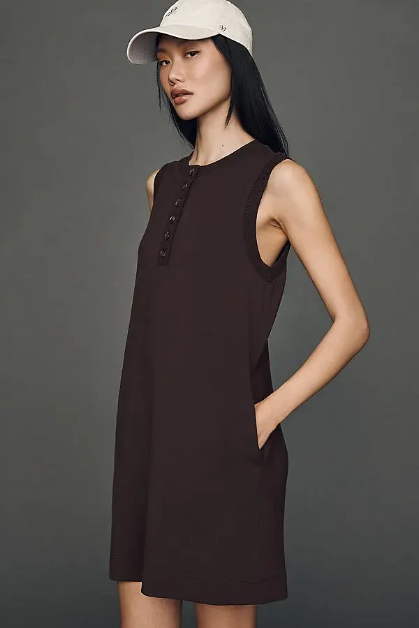 Varley Elba Tank Dress - Brown