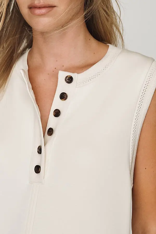 Varley Elba Tank Dress - Ivory