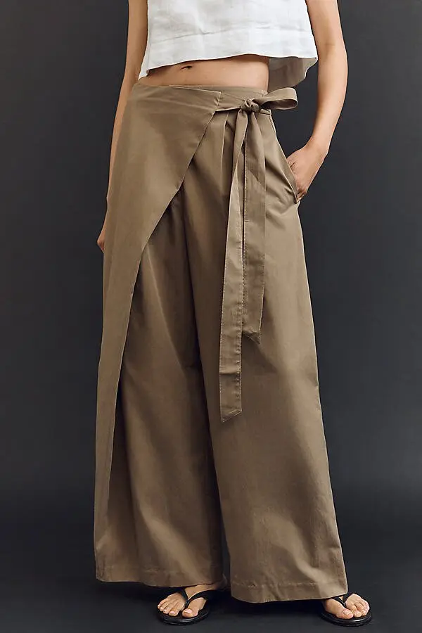 WHITEROOM + CACTUS Wrap Side-tie Pants