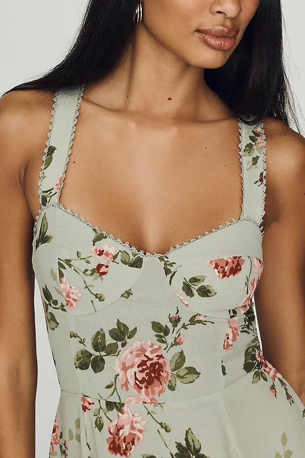 REFORMATION Lela Midi Dress