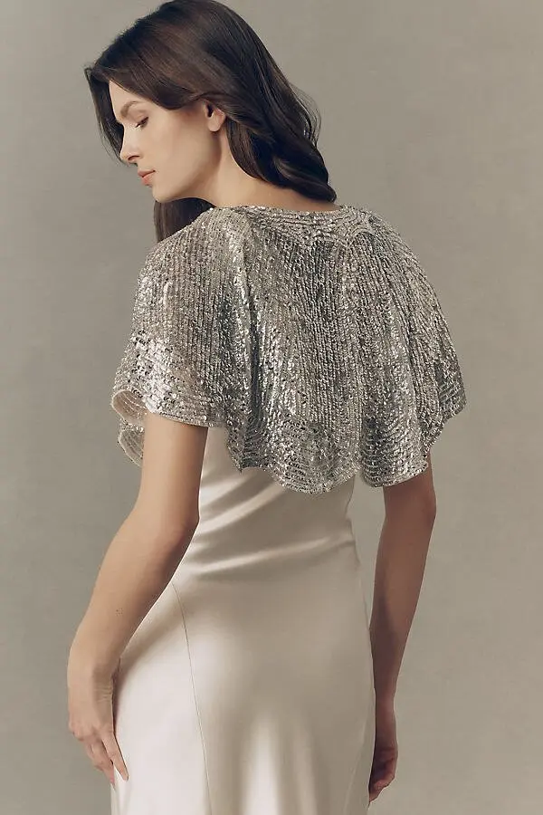Rixo Evienne Crop Cape