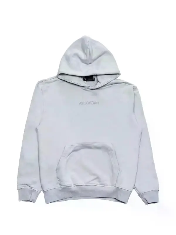 JORDAN Wordmark Embroidered-logo Hoodie