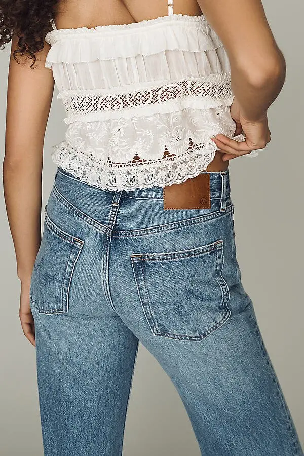 Ag Sydney High-rise Straight-leg Jeans