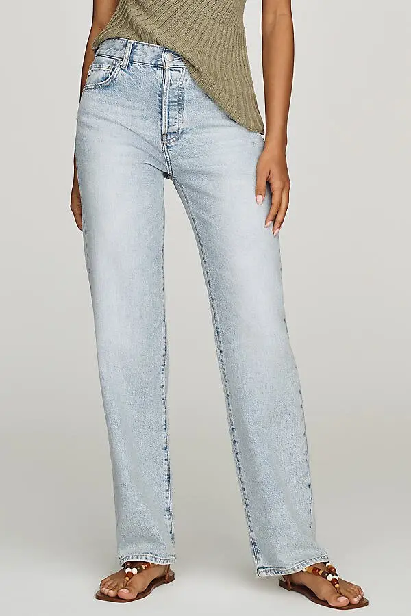 Ag Sydney High-rise Straight-leg Jeans