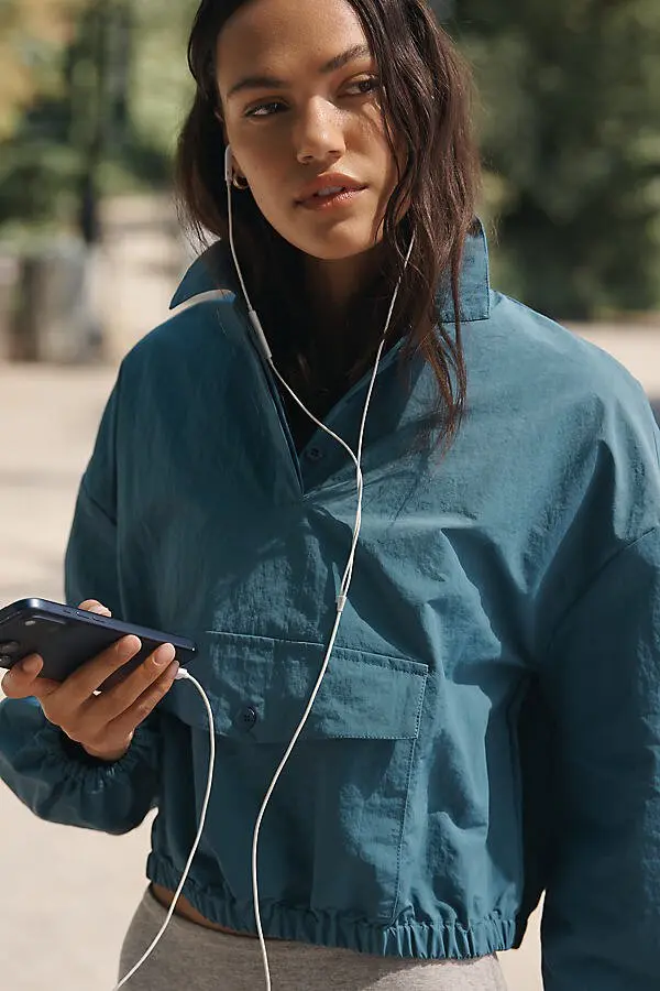 DAILY PRACTICE Bubble Anorak Jacket - Dragonfly