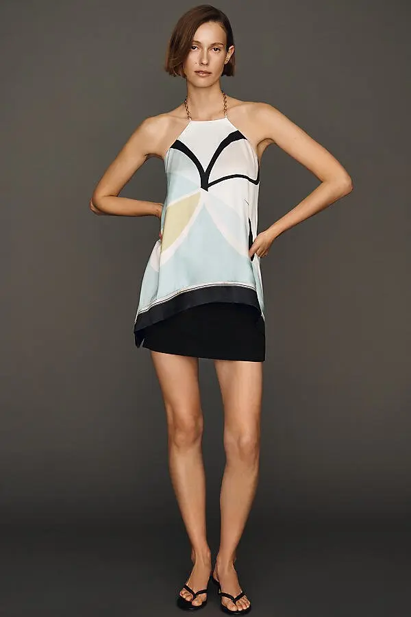 Maeve Silken Halter Top