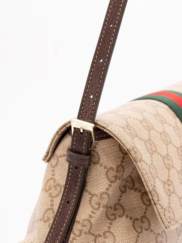 Gucci Monogram Canvas Tote Bag