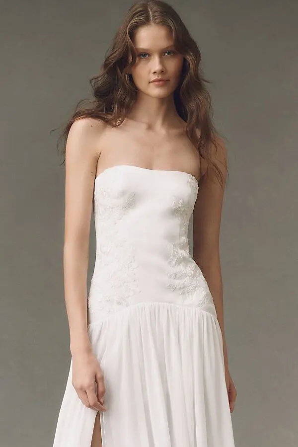 MARE MARE Deco Bustier Maxi Dress