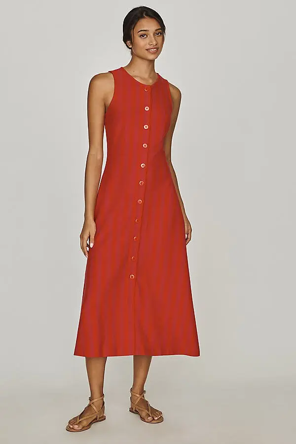 LISA SAYS GAH Manon Midi Dress
