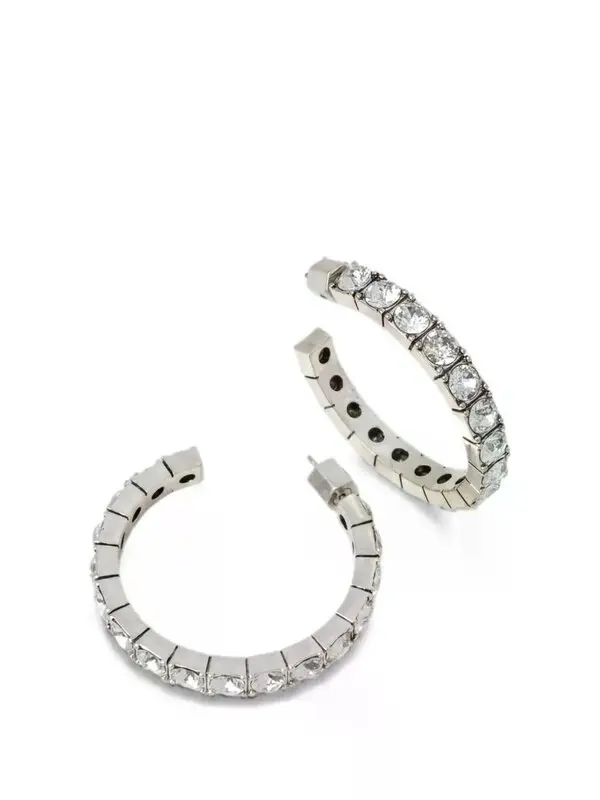 ALLSAINTS Embellished Hoop Earrings