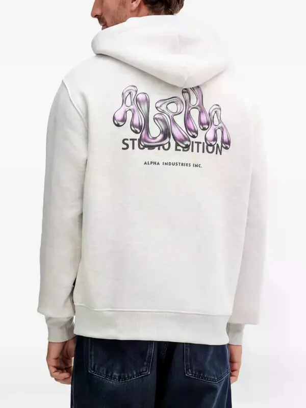 Alpha Industries Graphic Print Hoodie