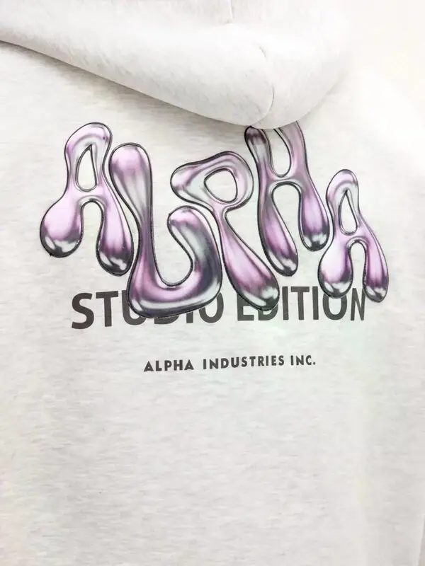 Alpha Industries Graphic Print Hoodie