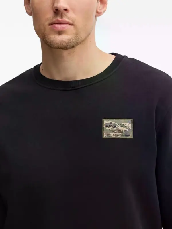 Alpha Industries Camouflage Patch Sweatshirt