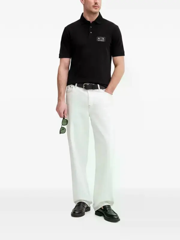 Armani Exchange Logo Polo Shirt