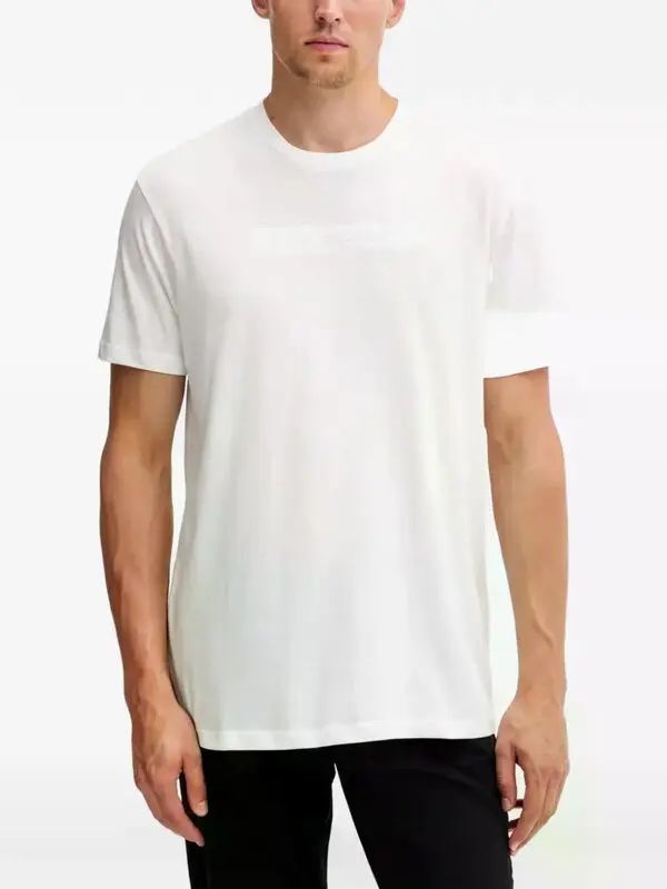 Armani Exchange Logo-motif T-shirt - White