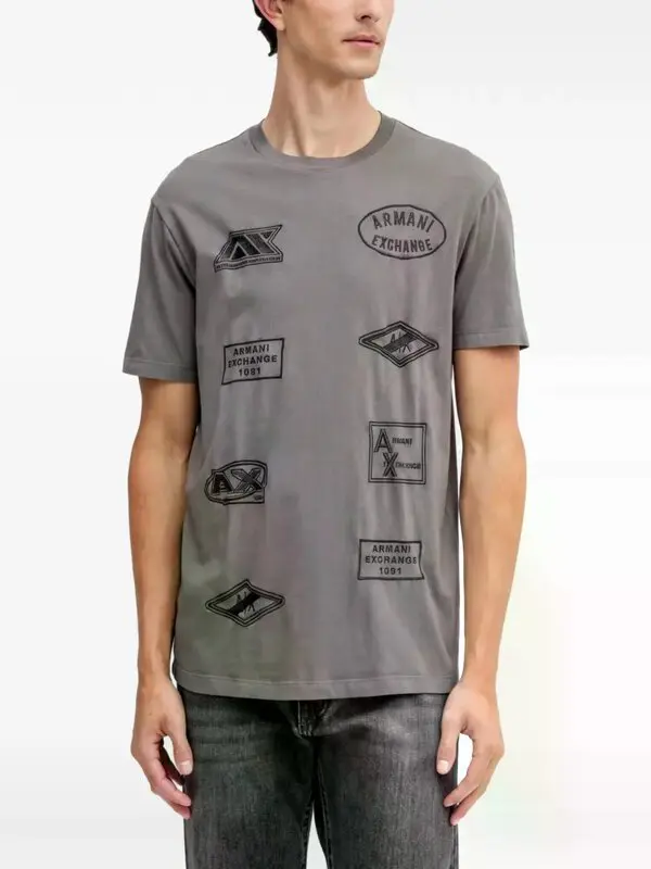 Armani Exchange Graphic T-shirt - Grey