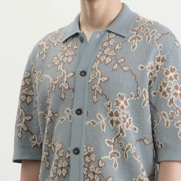 CORRIDOR Trellis Knit Shirt