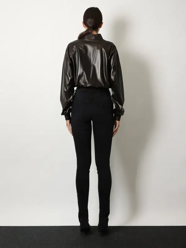 Gucci Soft Nappa Leather Bomber Jacket - Multicolor
