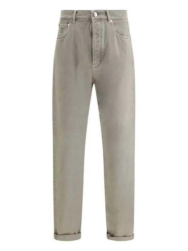 Brunello Cucinelli Dyed Denim Pants - Multicolor
