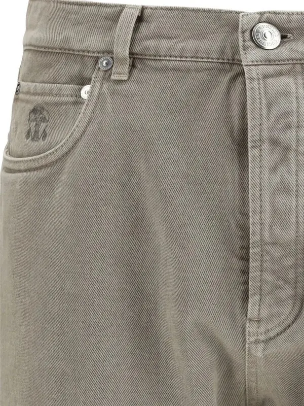 Brunello Cucinelli Dyed Denim Pants