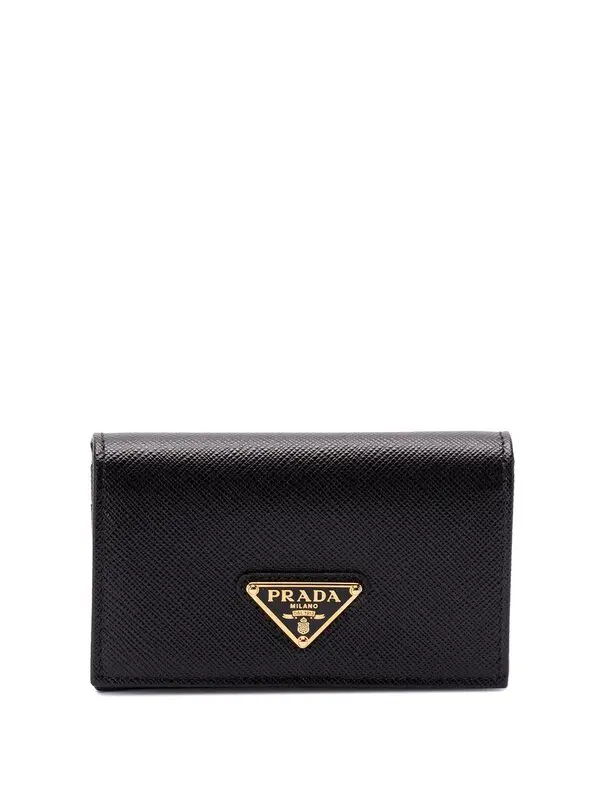 Prada Saffiano Leather Card Holder - Multicolor