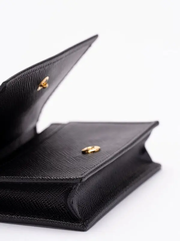 Prada Saffiano Leather Card Holder - Multicolor