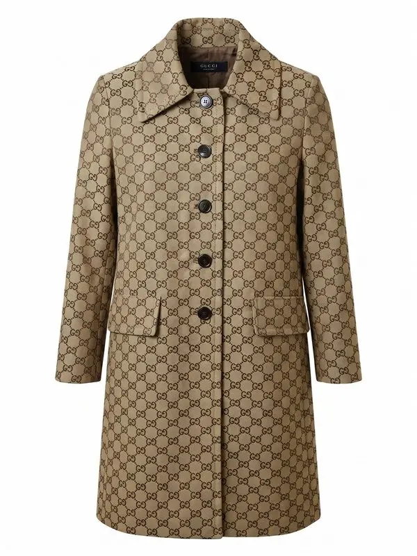 Gucci Gg` Coat - Multicolor