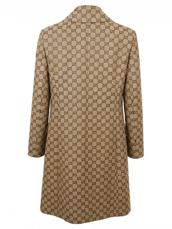 Gucci Gg Monogram Coat