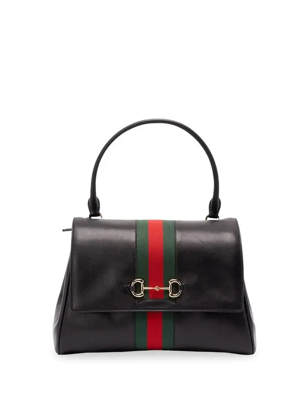 Gucci Horsebit Web` Handbag - Multicolor