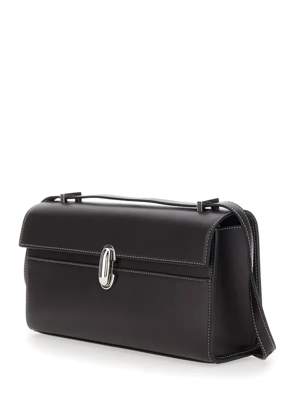 Savette Simmetry" Shoulder Bag In Leather