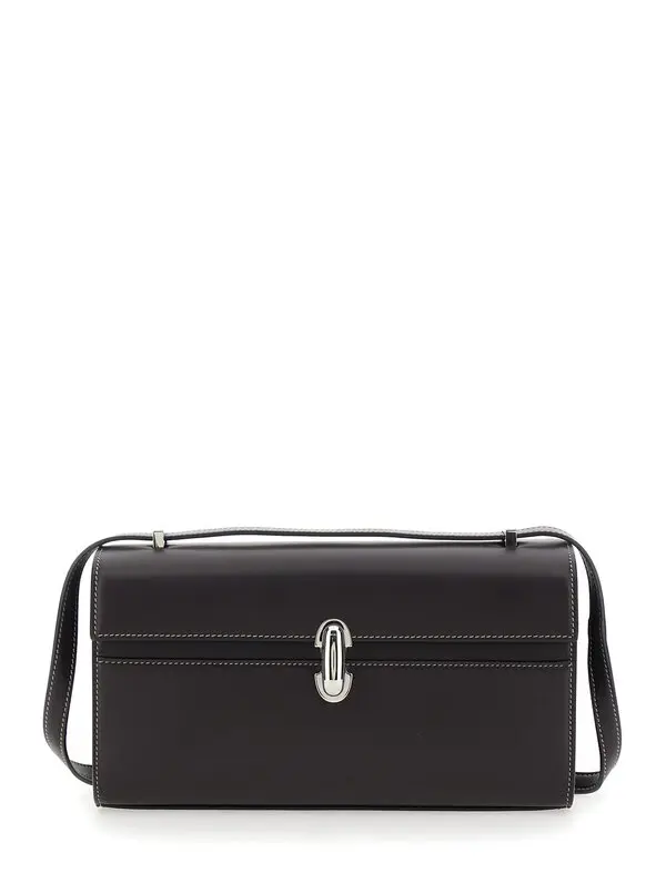 Savette Simmetry" Shoulder Bag In Leather - Multicolor